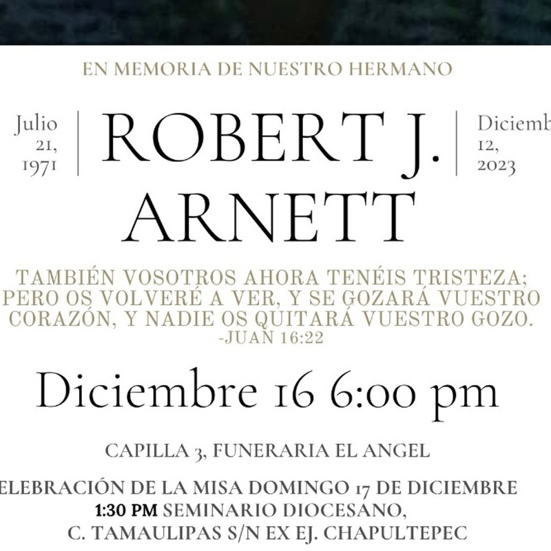 ROBERT JOSEPH ARNETT JR. | El Ángel
