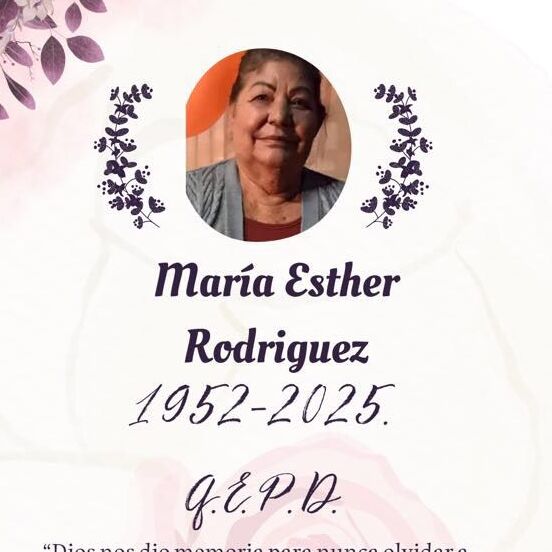MARIA ESTHER RODRIGUEZ | El Angel Mexicali