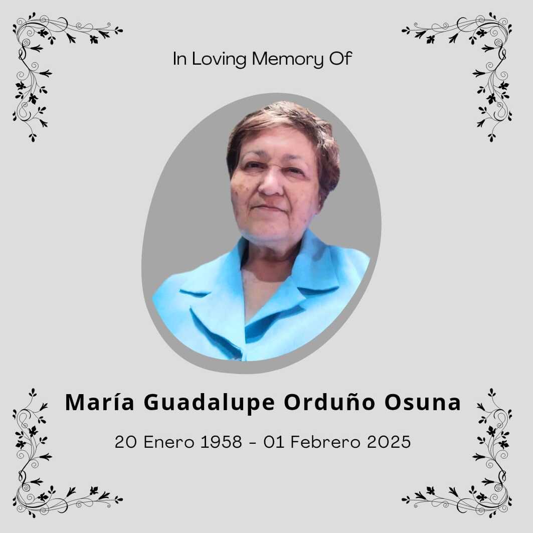 MARIA GUADALUPE ORDUÑO OSUNA | El Angel Mexicali